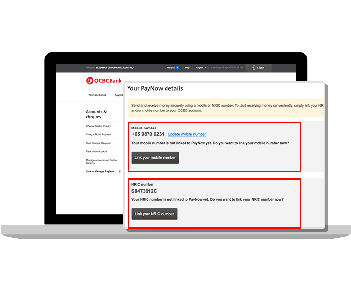 OCBC PayNow - OCBC Singapore