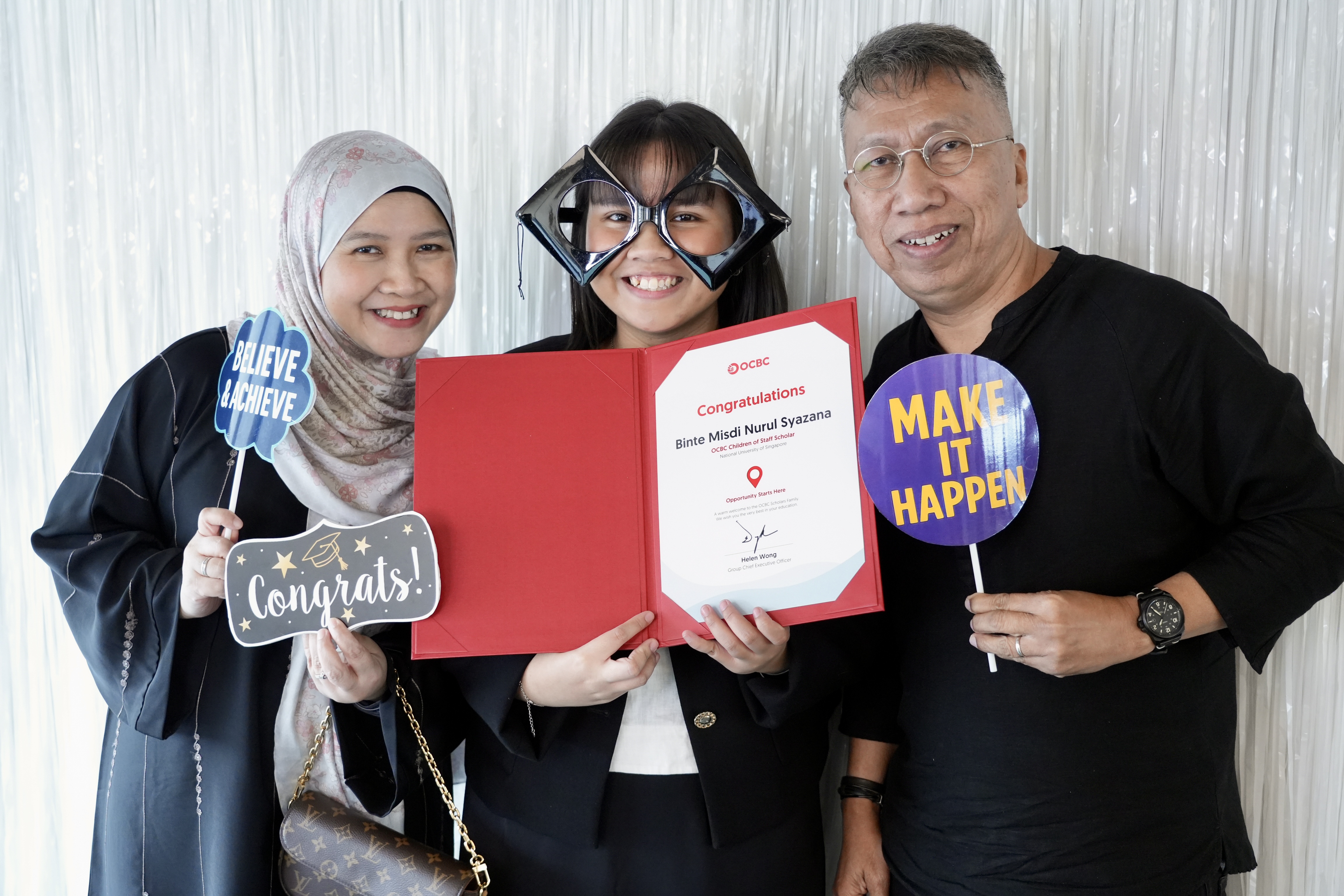Realising Dreams, Shaping Futures: OCBC Scholarship Ceremony 2025