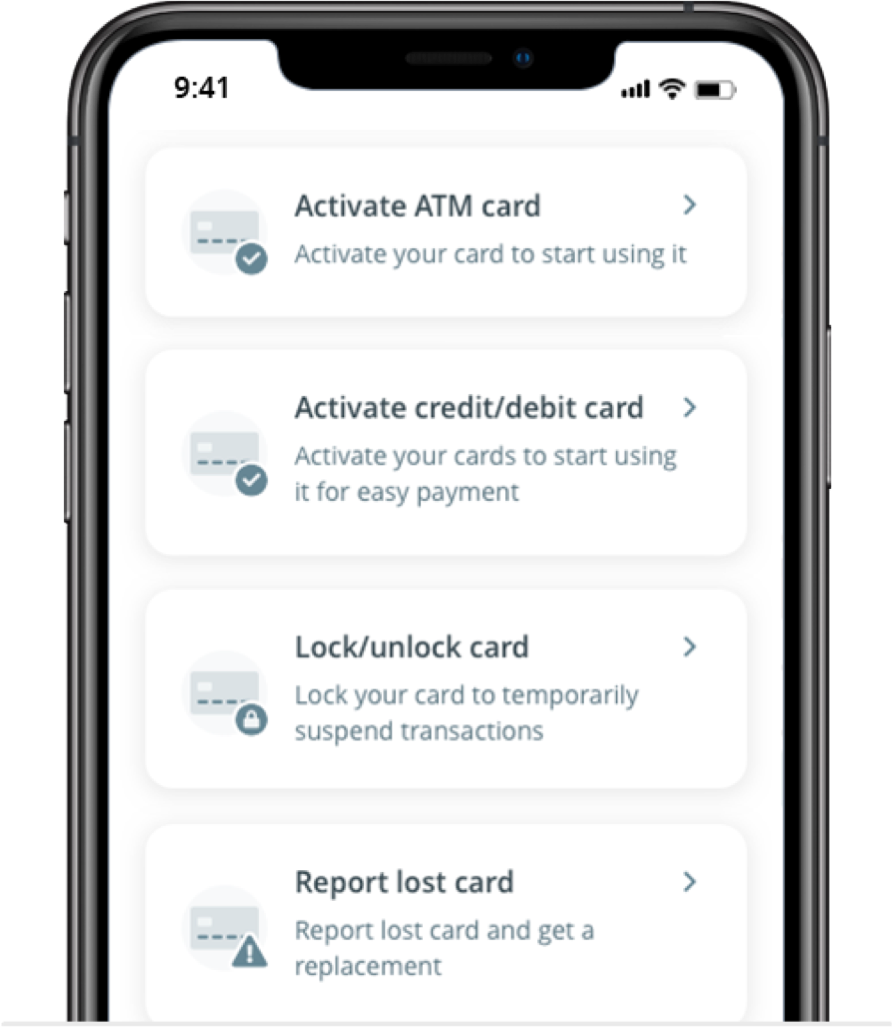Card Control | OCBC Singapore