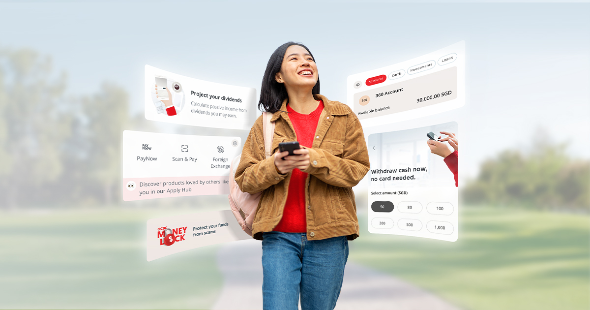全新的 OCBC 应用程序，源自您的启发。 | OCBC Singapore