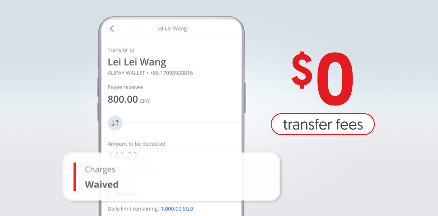 Send money to 10 digital wallets across Asia | OCBC Singapore
