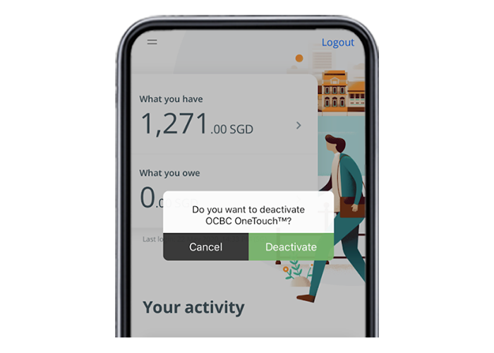 Deactivate OCBC OneTouch | Step-by-step guides for Digital Banking ...
