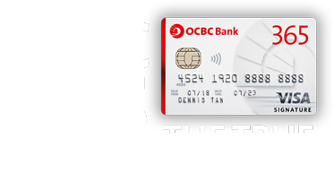 OCBC 365 Credit Card – Cashback Card All Year Round | OCBC Bank